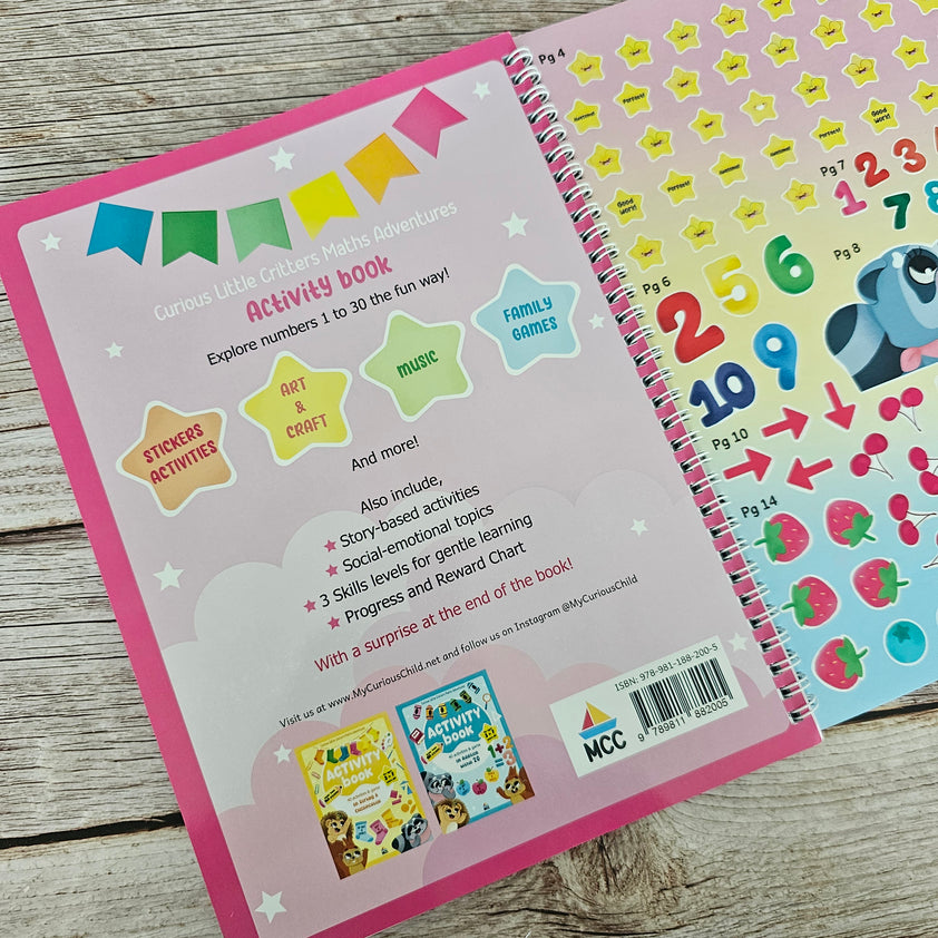 Maths Activity Book - Numbers 1 to 30 – Owl Readers Club